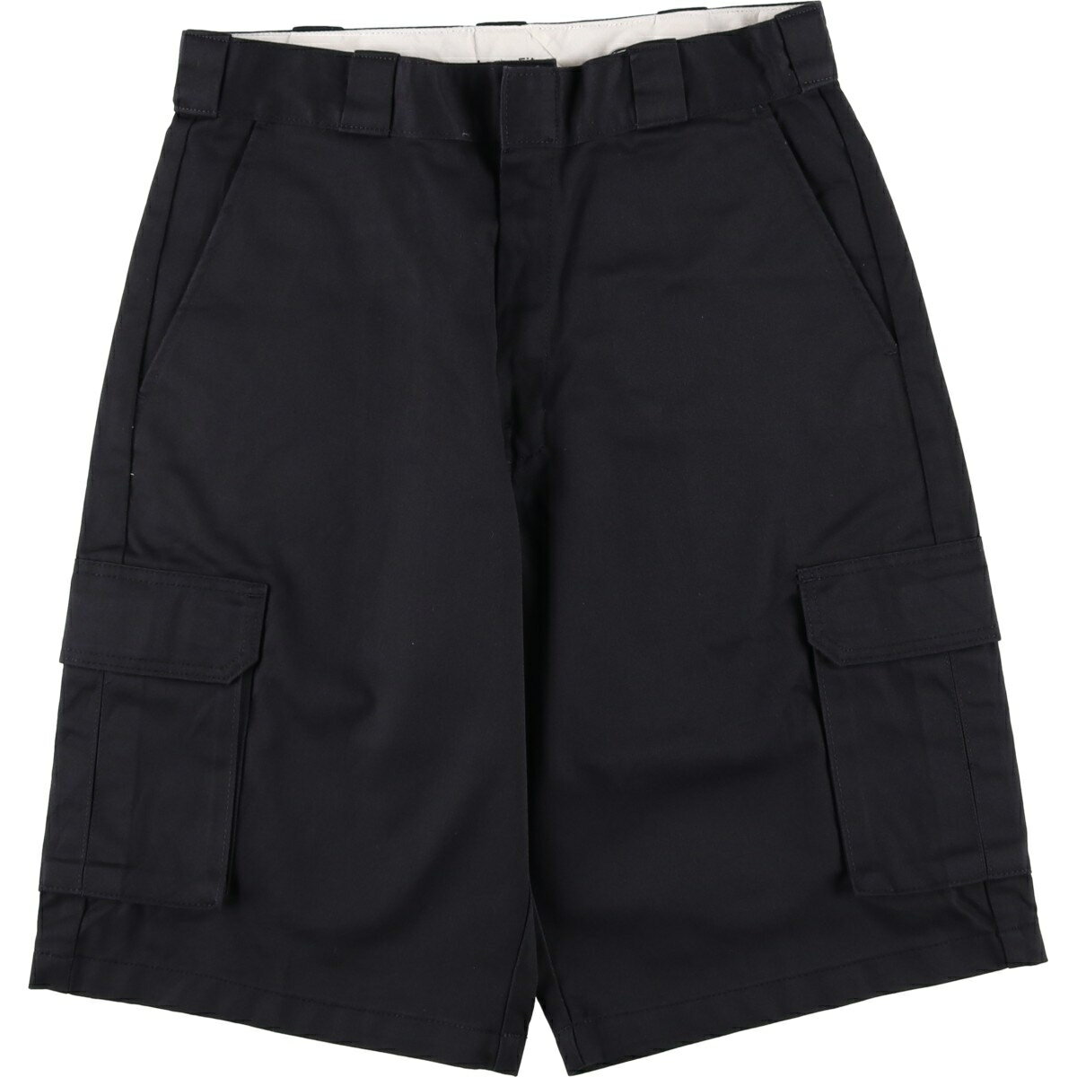 商品詳細 ブランド・Dickies・ディッキーズ・ 特徴・ジッパーフライ・ワイドショートパンツ・ モデル/形状・Loose Fit・ワークショーツ ハーフパンツ・ 素材・ポリエステル:65%・コットン:35%・ 色・ブラック系 黒色・ 柄・...