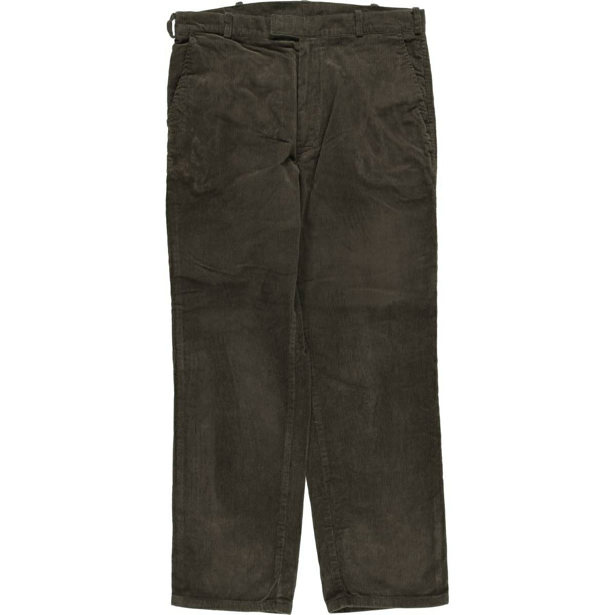 商品詳細 ブランド・MOST SUITABLE・ 特徴・厚手・ジッパーフライ・ モデル/形状・コーデュロイパンツ・ 素材・不明・ 色・カーキ系 セージグリーン・ 柄・無地・ 生産国・英国製・ 年代 サイズ・表記サイズ:36R・ウエスト:92...