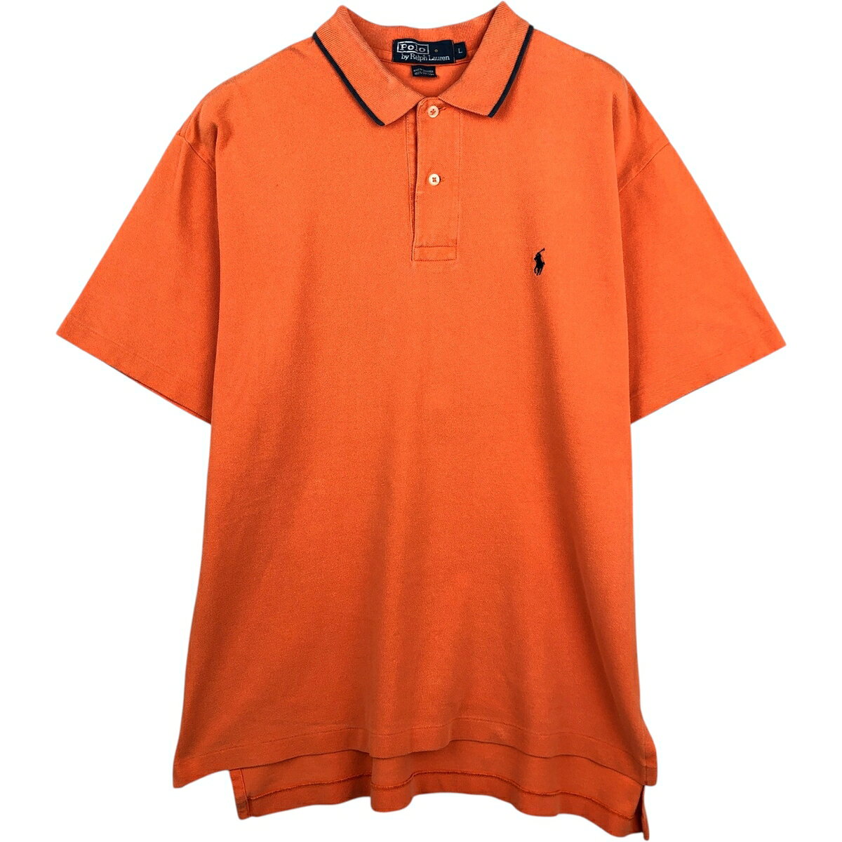 商品詳細 ブランド・Ralph Lauren・ラルフローレン・ 特徴・半袖・レギュラーカラー・ モデル/形状・POLO by Ralph Lauren・半袖 ポロシャツ・ 素材・コットン:100%・ 色・オレンジ系・ 柄・無地・ワンポイント...