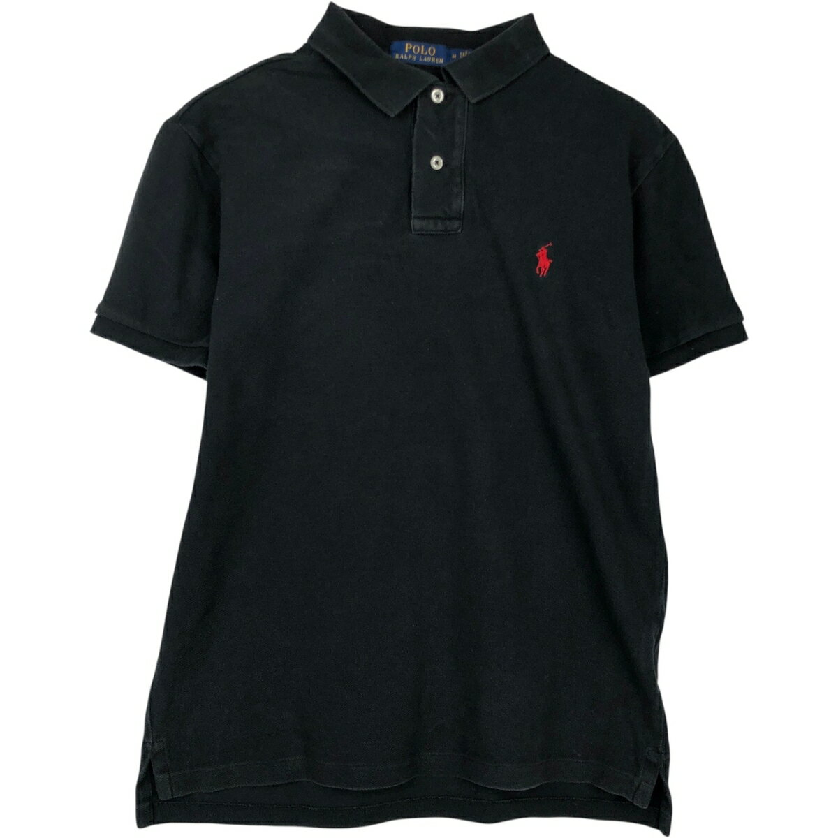商品詳細 ブランド・Ralph Lauren・ラルフローレン・ 特徴・半袖・レギュラーカラー・ モデル/形状・POLO RALPH LAUREN SLIM FIT・半袖 ポロシャツ・ 素材・コットン:100%・ 色・ブラック系 黒色・ 柄・...