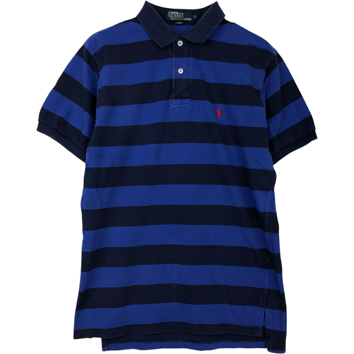 商品詳細 ブランド・Ralph Lauren・ラルフローレン・ 特徴・半袖・レギュラーカラー・ モデル/形状・POLO by Ralph Lauren・半袖 ボーダー ポロシャツ・ 素材・コットン:100%・ 色・ブルー系 青色・ネイビー系...