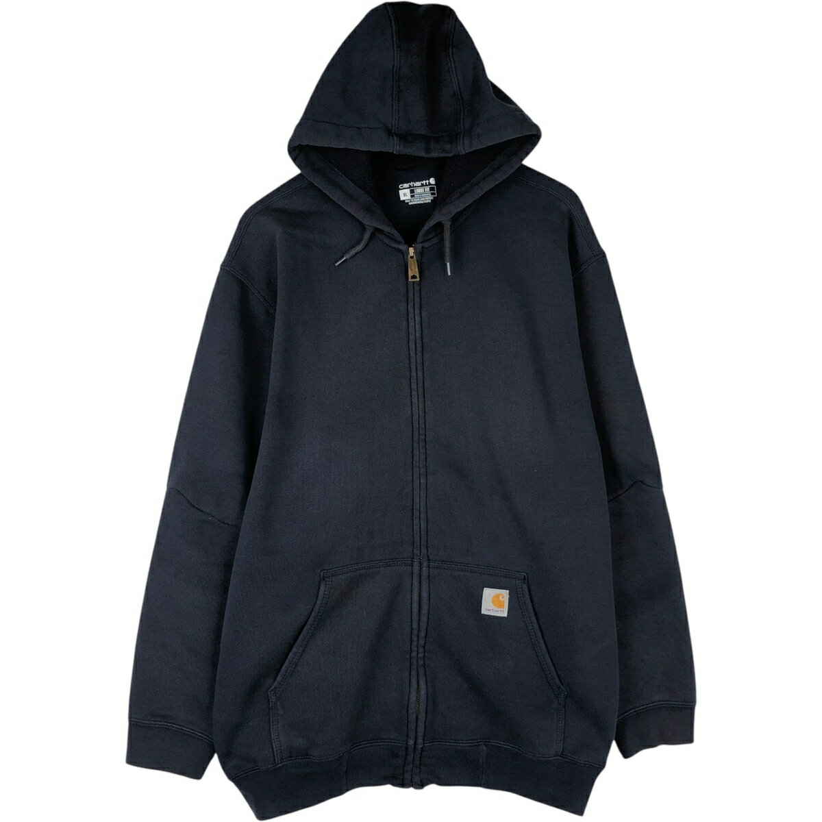 商品詳細 ブランド・Carhartt・カーハート・ 特徴・フルジップ・長袖・ モデル/形状・Loose Fit・スウェットフルジップパーカー・ 素材・コットン:50%・ポリエステル:50%・ 色・ネイビー系 紺色・ 柄・無地・ロゴパッチ・ ...