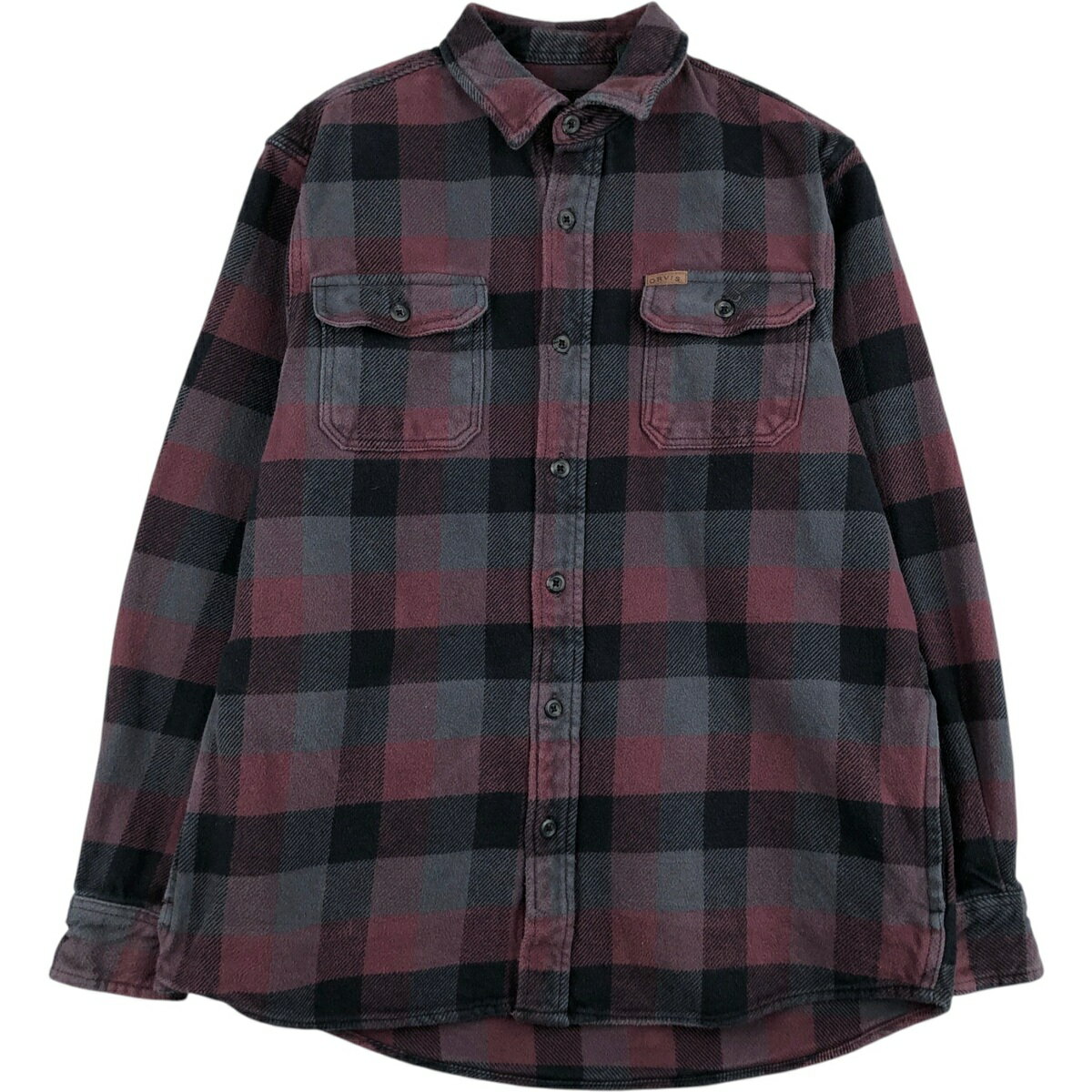 商品詳細 ブランド・ORVIS・オービス・ 特徴・厚手・レギュラーカラー・長袖・フラップポケット・ モデル/形状・長袖 フランネルチェックシャツ・ 素材・コットン:100%・ 色・グレー系 灰色・ピンク系・ブラック系 黒色・ 柄・チェック柄...