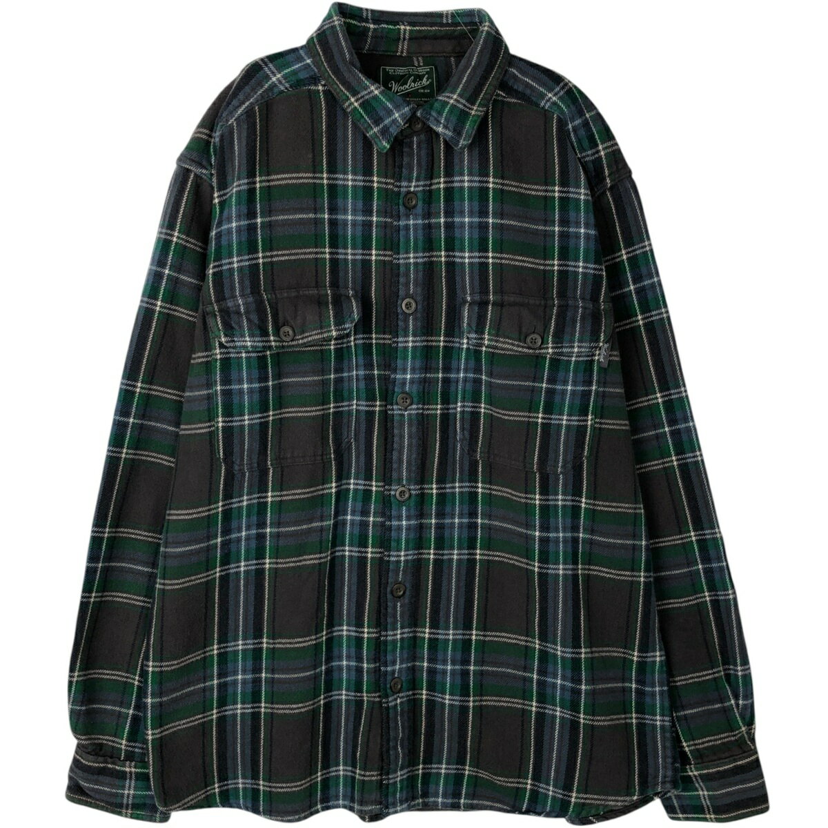 商品詳細 ブランド・WOOLRICH・ウールリッチ・ 特徴・厚手・長袖・レギュラーカラー・フラップポケット・ モデル/形状・長袖 フランネルチェックシャツ・ 素材・コットン:100%・ 色・グリーン系 緑色・グレー系 灰色・ 柄・チェック柄...