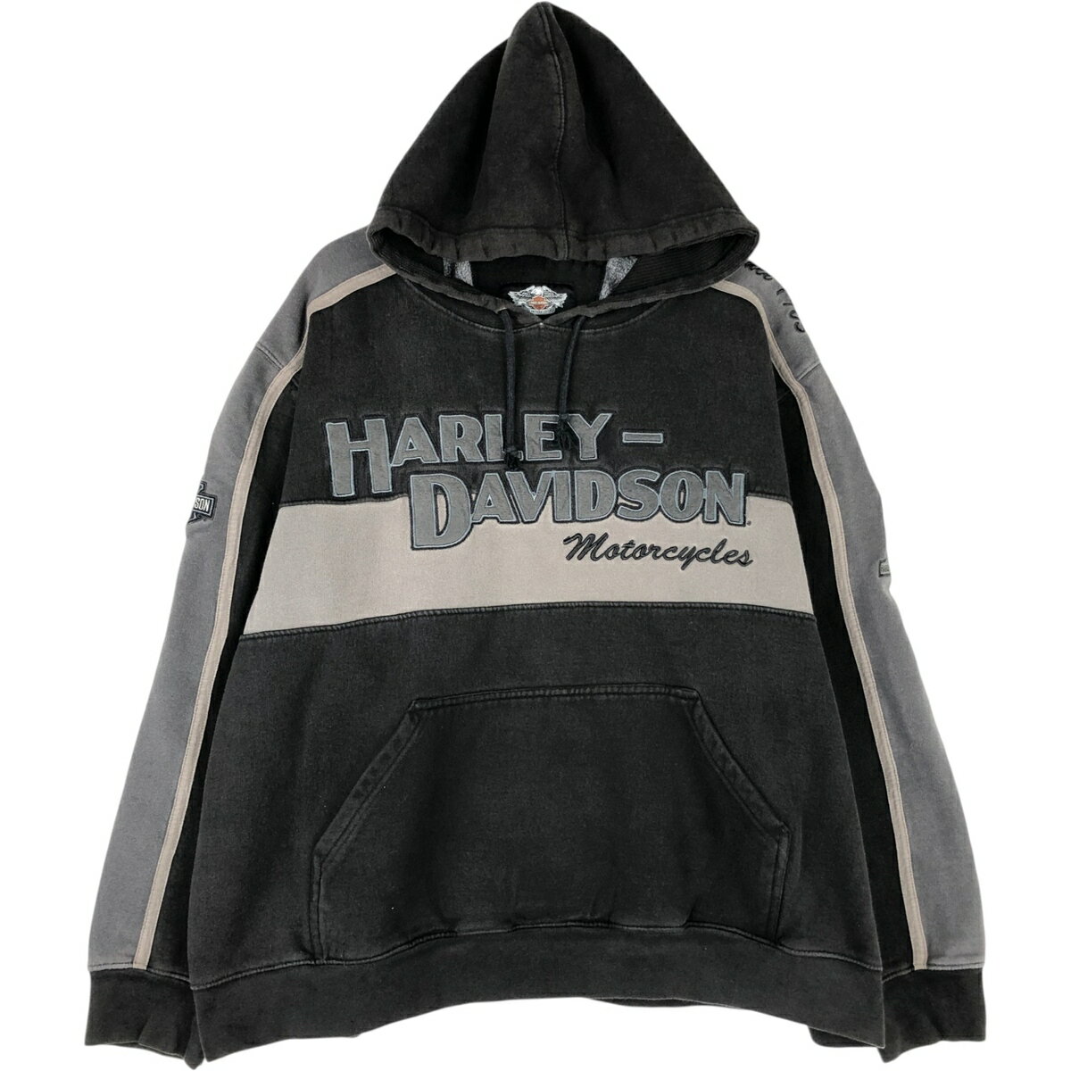 商品詳細 ブランド・Harley-Davidson・ハーレーダビッドソン・ 特徴・プルオーバー・長袖・ モデル/形状・アドバタイジング スウェットプルオーバーパーカー・ 素材・コットン:80%・ポリエステル:20%・ 色・ブラック系 黒色・...