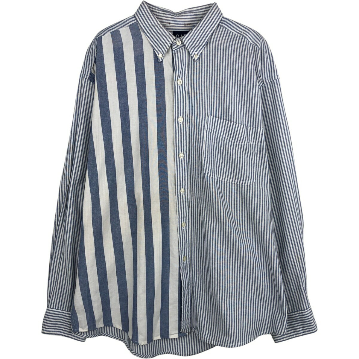 商品詳細 ブランド・GAP・ギャップ・ 特徴・薄手・長袖・ボタンダウン・ヴィンテージ・ モデル/形状・オールドギャップ・長袖 ボタンダウンストライプシャツ・ 素材・コットン:100%・ 色・ホワイト系 白色・ブルー系 青色・ 柄・ストライプ...