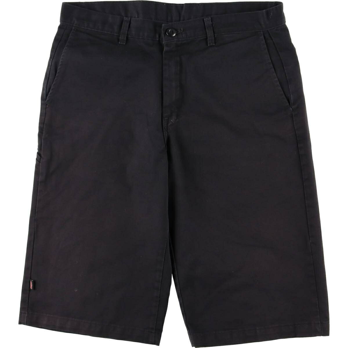 商品詳細 ブランド・Dickies・ディッキーズ・ 特徴・ジッパーフライ・ハーフパンツ・ モデル/形状・ワークショーツ ハーフパンツ・ 素材・ポリエステル:65%・コットン:55%・ 色・ブラック系 黒色・ 柄・無地・ロゴパッチ・ 生産国・...