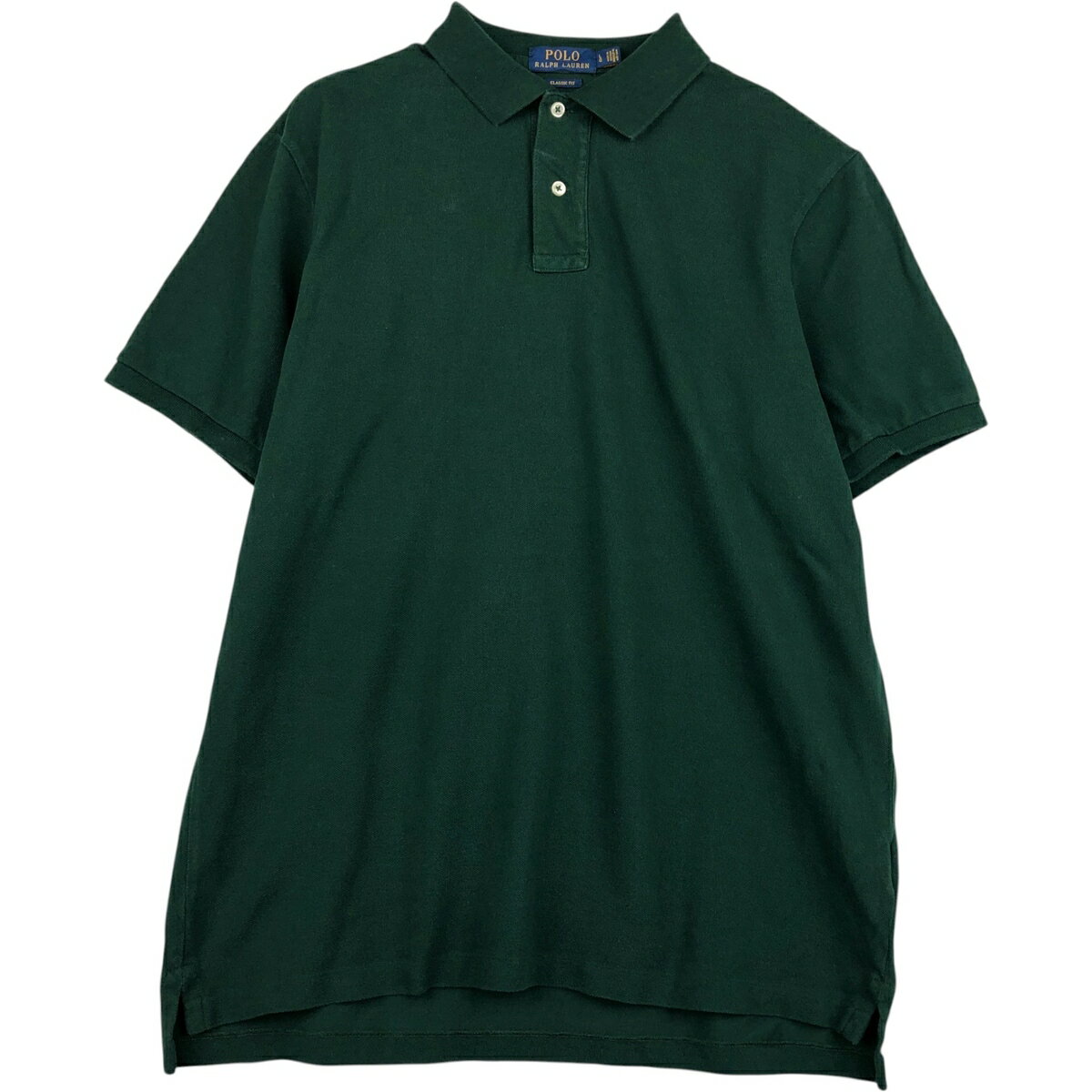 商品詳細 ブランド・Ralph Lauren・ラルフローレン・ 特徴・半袖・レギュラーカラー・ モデル/形状・POLO RALPH LAUREN CLASSIC FIT・半袖 ポロシャツ・ 素材・コットン:100%・ 色・グリーン系 濃緑・...