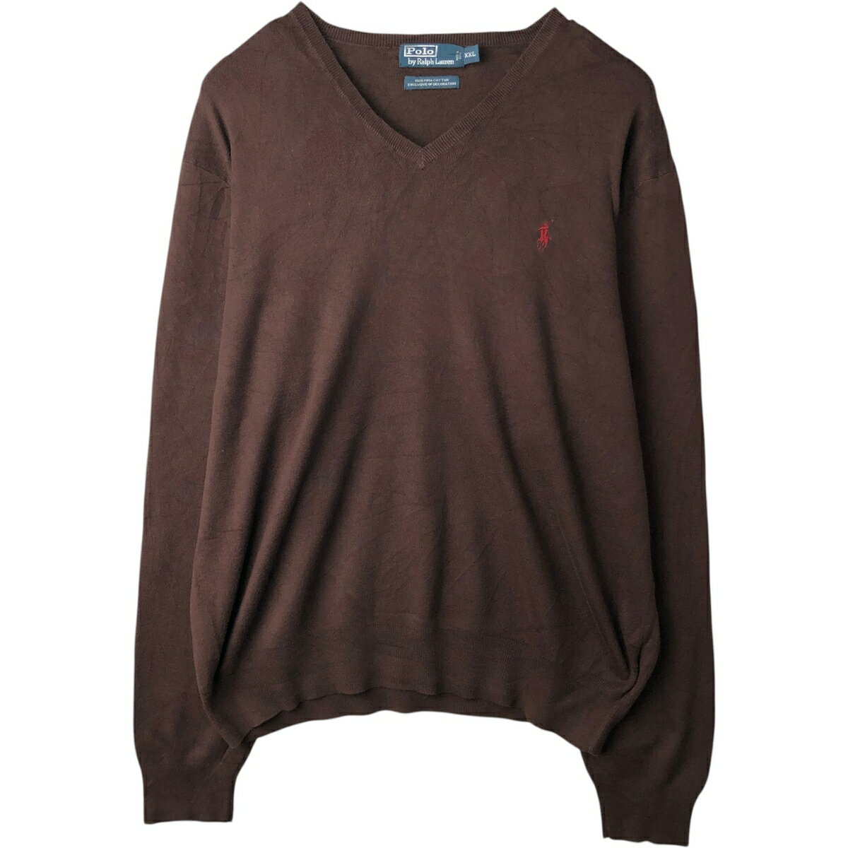 商品詳細 ブランド・Ralph Lauren・ラルフローレン・ 特徴・長袖・Vネック・ モデル/形状・POLO by Ralph Lauren・Vネック ピマコットンニットセーター・ 素材・ピマコットン:100%・ 色・ブラウン系 茶色・ ...