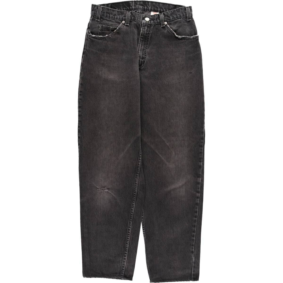 商品詳細 ブランド・Levi's・リーバイス・ 特徴・ジッパーフライ・ヴィンテージ・ モデル/形状・560 LOOSE FIT TAPERED LEG・ブラックデニム テーパードデニムパンツ・ 素材・コットン:100%・ 色・ブラック系 黒...