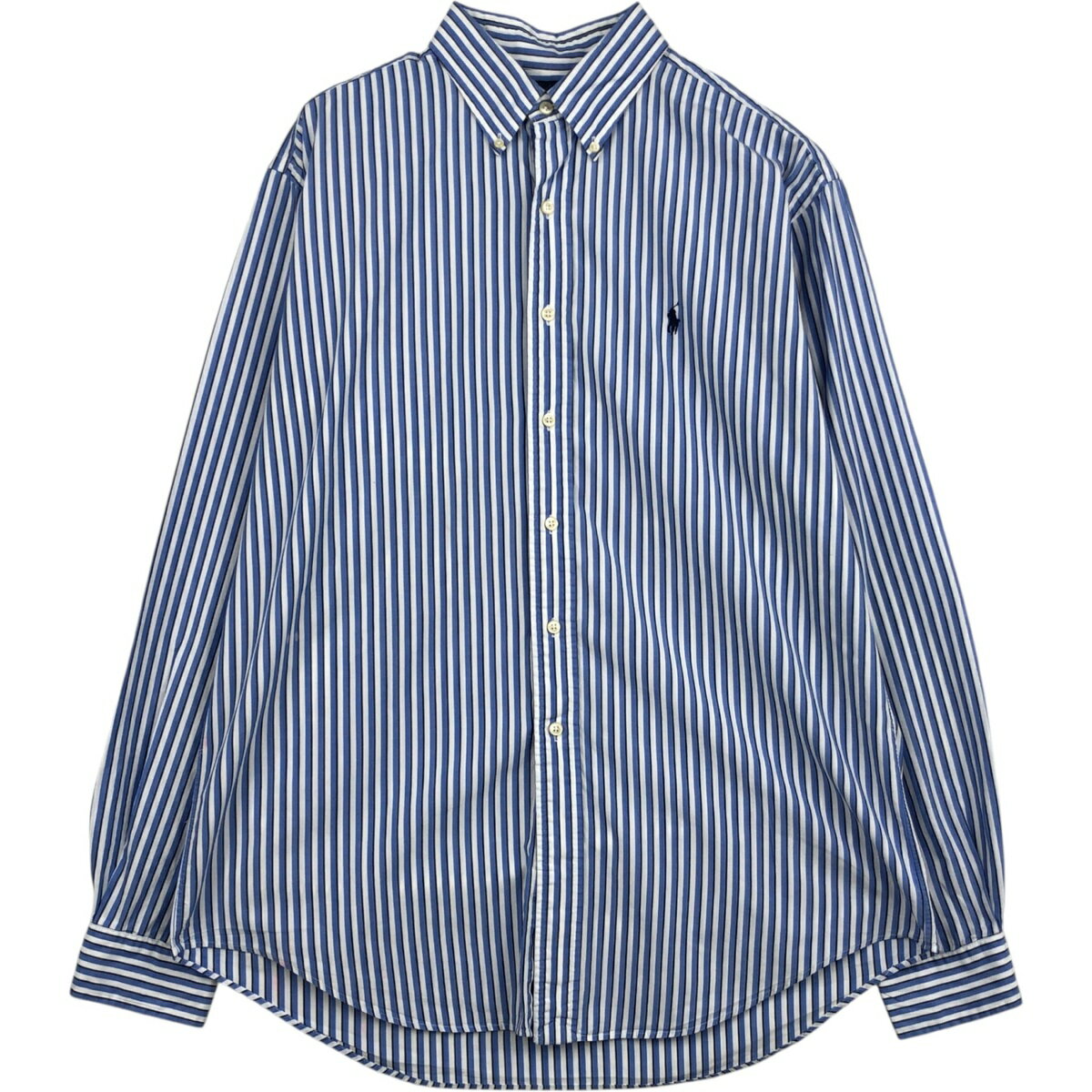 商品詳細 ブランド・Ralph Lauren・ラルフローレン・ 特徴・薄手・長袖・ボタンダウン・ モデル/形状・YARMOUTH・長袖 ボタンダウンストライプシャツ・ 素材・コットン:100%・ 色・ホワイト系 白色・ブルー系 青色・ネイビ...