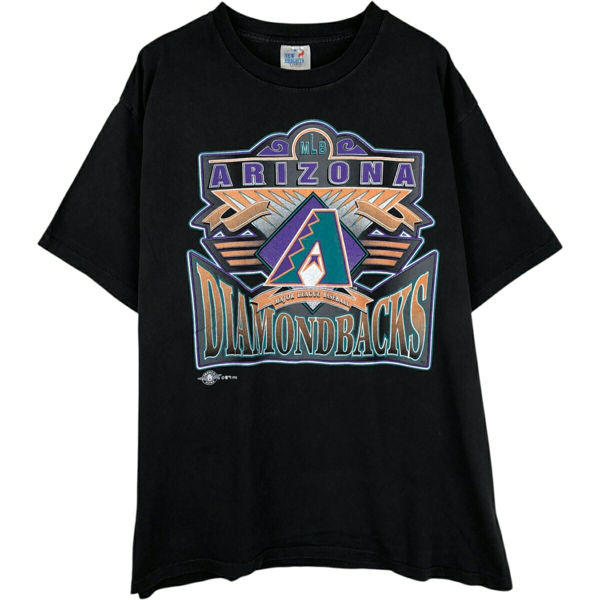 商品詳細 ブランド・NEW HEIGHTS・ 特徴・クルーネック(丸首)・半袖・ モデル/形状・MLB ARIZONA DIAMONDBACKS アリゾナダイヤモンドバックス・スポーツプリントTシャツ・ 素材・コットン:100%・ 色・ブラ...