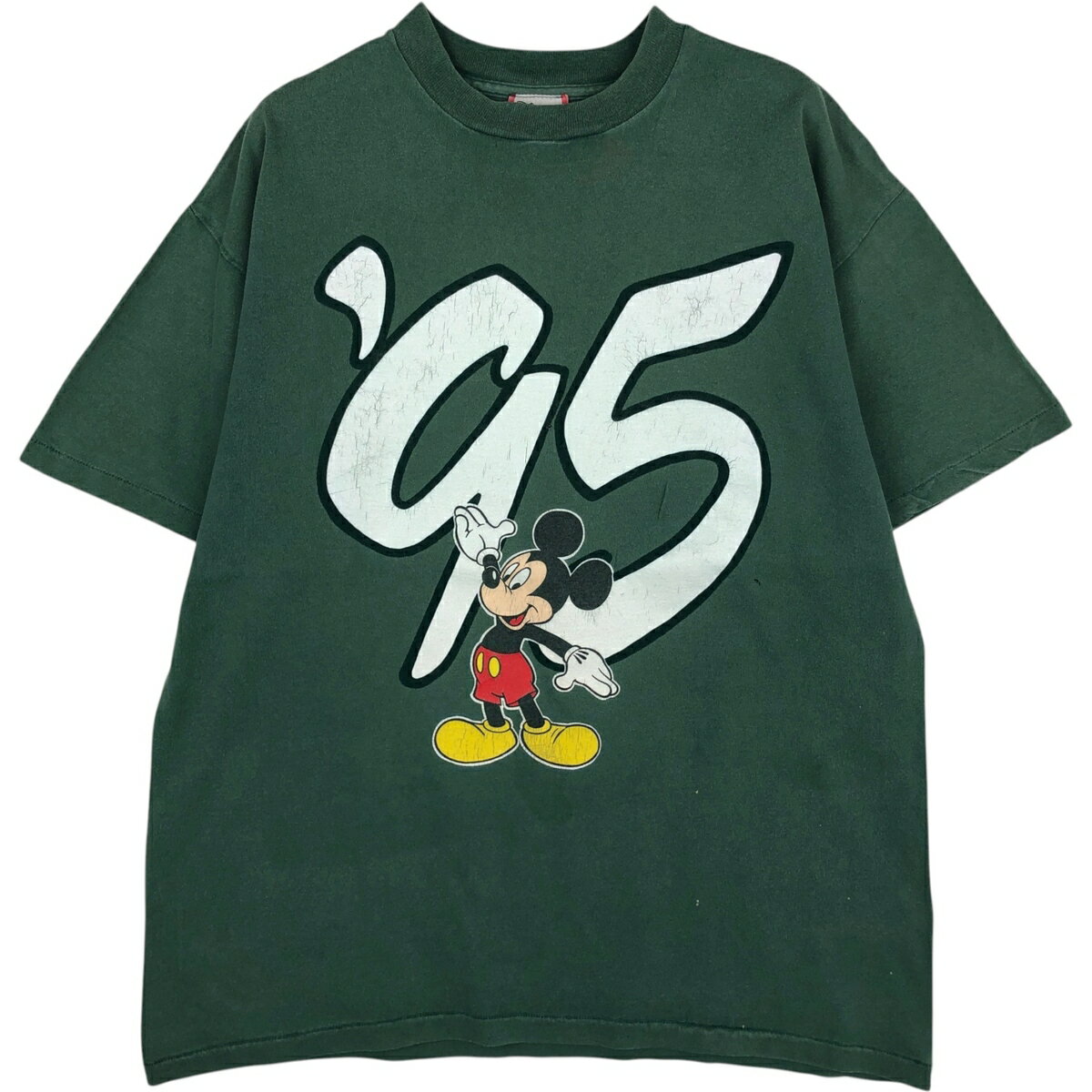 商品詳細 ブランド・Disney DESIGNS・ディズニーデザインズ・ 特徴・クルーネック(丸首)・半袖・フェード・ナンバリング・両面プリント・ モデル/形状・MICKEY MOUSE ミッキーマウス・キャラクタープリントTシャツ・ 素材...