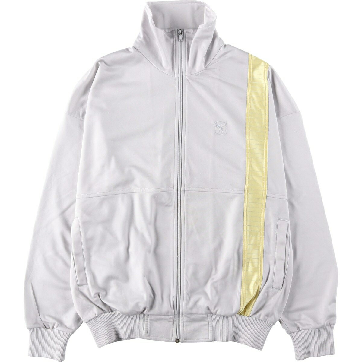 商品詳細 ブランド・PUMA・プーマ・ 特徴・薄手・フルジップ・長袖・ヴィンテージ・ モデル/形状・ジャージ トラックジャケット・ 素材・ポリエステル:100%・ 色・グレー系 灰色・イエロー系 黄色・ 柄・ロゴ刺繍・ライン入り・ 生産国・...
