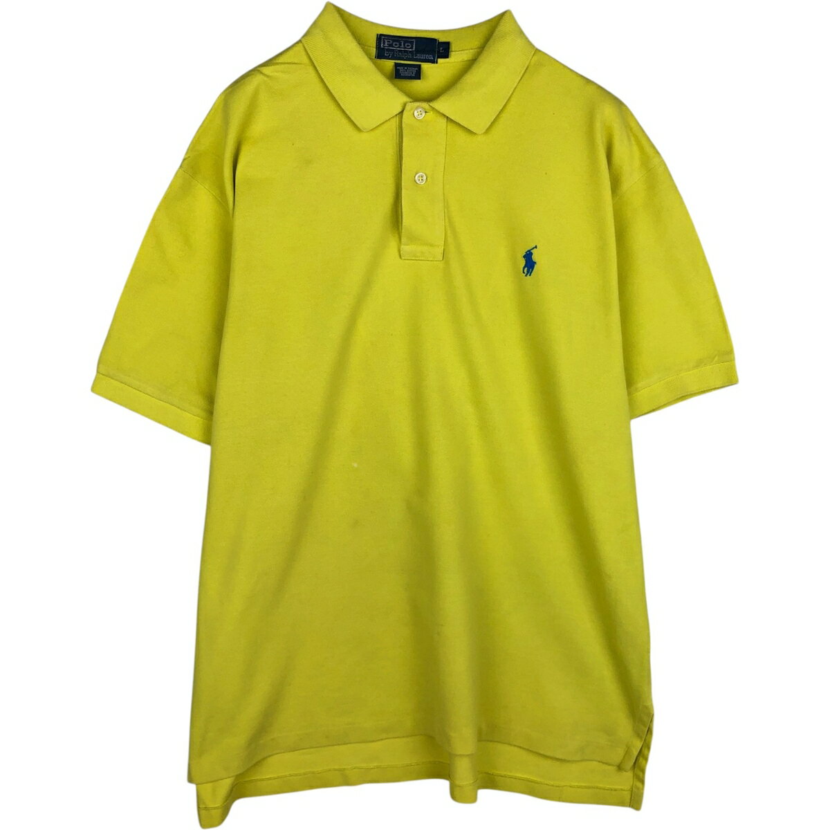 商品詳細 ブランド・Ralph Lauren・ラルフローレン・ 特徴・半袖・レギュラーカラー・ モデル/形状・POLO by Ralph Lauren・半袖 ポロシャツ・ 素材・コットン:100%・ 色・イエロー系 黄色・ 柄・無地・ワンポ...