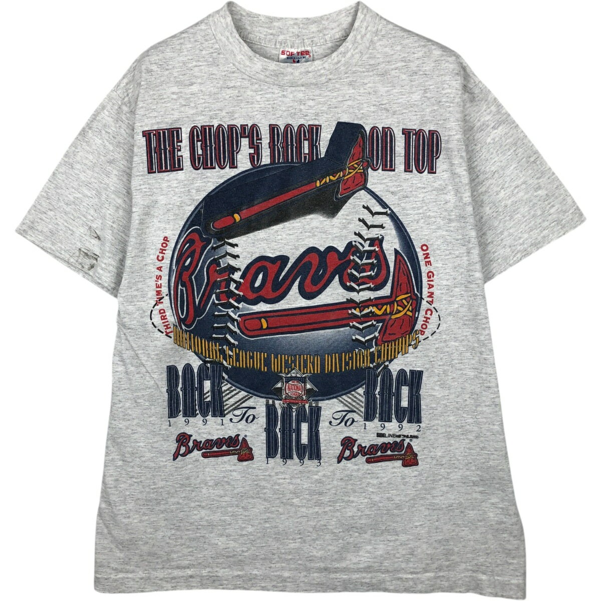 商品詳細 ブランド・SOF TEE・ 特徴・クルーネック(丸首)・半袖・ヴィンテージ・シングルステッチ・ モデル/形状・MLB ATLANTA BRAVES アトランタブレーブス・スポーツプリントTシャツ・ 素材・コットン:100%・ 色・...