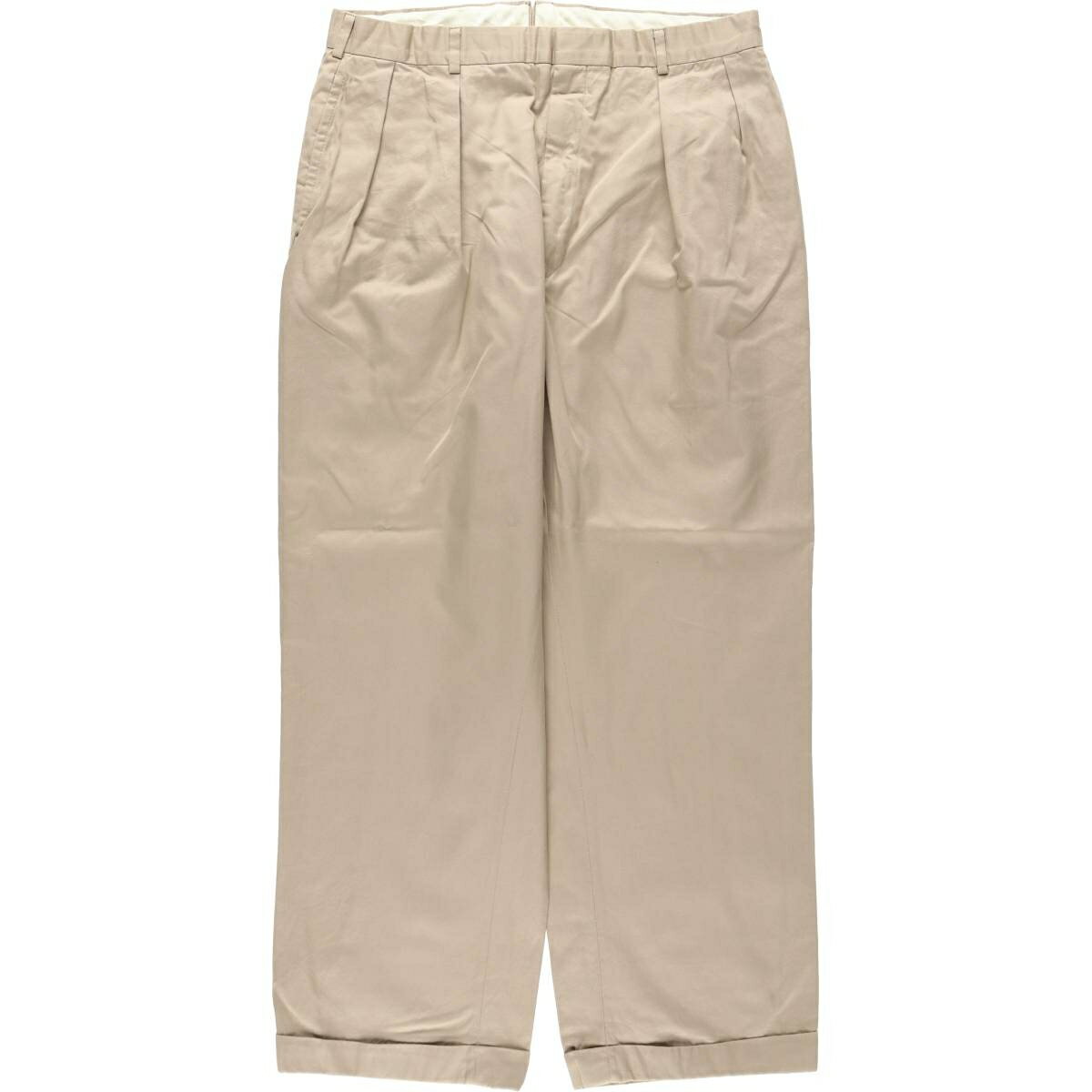 商品詳細 ブランド・Bullock & Jones・ 特徴・薄手・ワイドパンツ・ロケットタロンジップ・ツータック・ヴィンテージ・ モデル/形状・コットン スラックスパンツ・ 素材・コットン:100%・ 色・ベージュ系・ 柄・無地・ 生産国・...