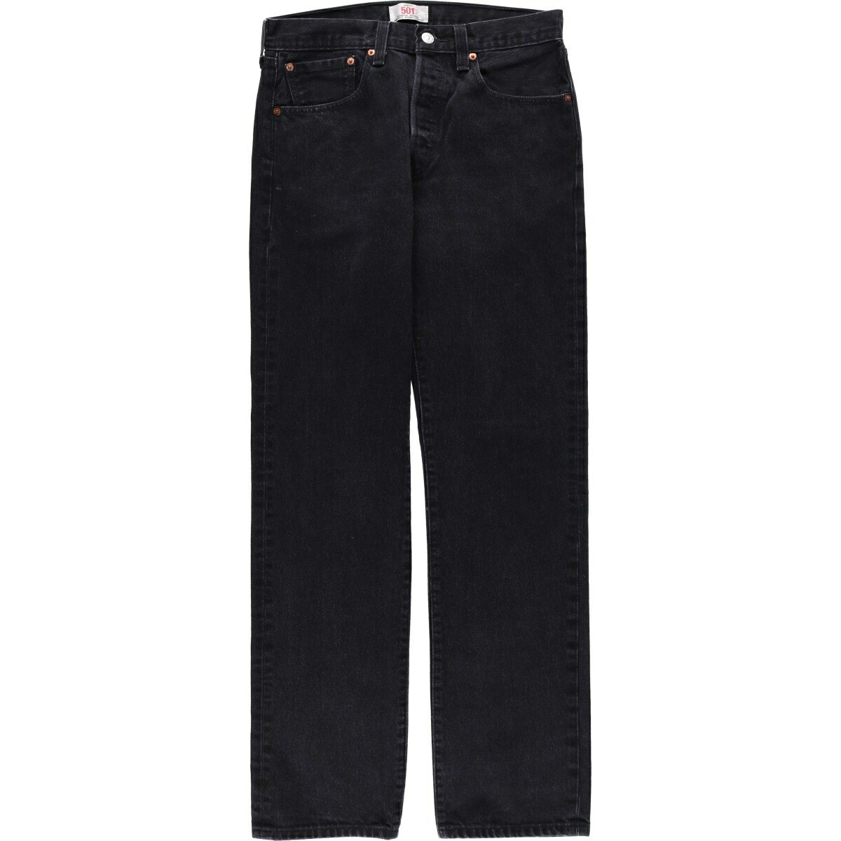 商品詳細 ブランド・Levi's・リーバイス・ 特徴・ボタンフライ・ モデル/形状・リーバイス501 STRAIGHT LEG BUTTON-FLY・ブラックデニム ストレートデニムパンツ・ 素材・コットン:100%・ 色・ブラック系 黒色...