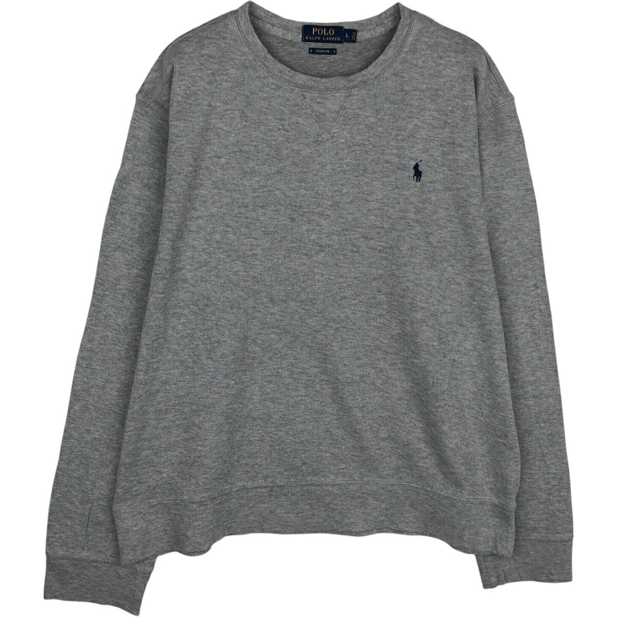 商品詳細 ブランド・Ralph Lauren・ラルフローレン・ 特徴・長袖・クルーネック(丸首)・リブ編み・ モデル/形状・POLO RALPH LAUREN ESTATE RIB・コットンニットセーター・ 素材・コットン:100%・ 色・...