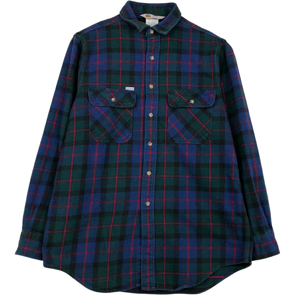 商品詳細 ブランド・Carhartt・カーハート・ 特徴・厚手・長袖・レギュラーカラー・ モデル/形状・ORIGINAL FIT・長袖 フランネルチェックシャツ・ 素材・不明・ 色・グリーン系 緑色・ブルー系 青色・レッド系 赤色・ 柄・チ...