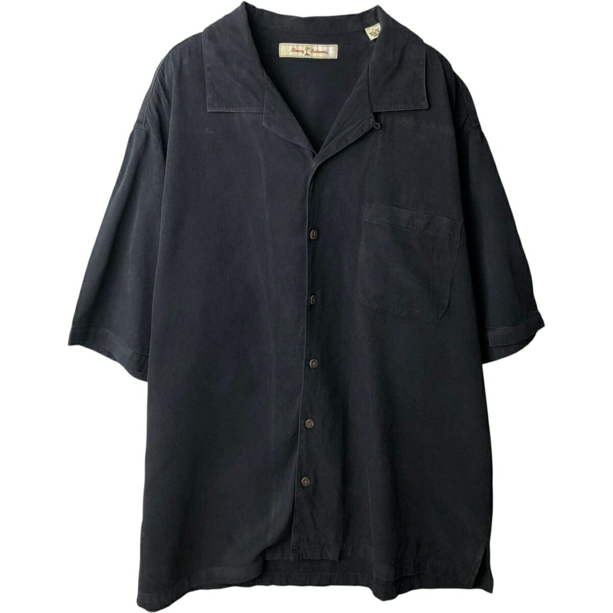 商品詳細 ブランド・Tommy Bahama・トミーバハマ・ 特徴・オープンカラー・半袖・ボックスシャツ・フェード・ モデル/形状・半袖 オープンカラー シルクシャツ・ 素材・シルク:100%・ 色・ブラック系 黒色・ 柄・無地・ 生産国・...