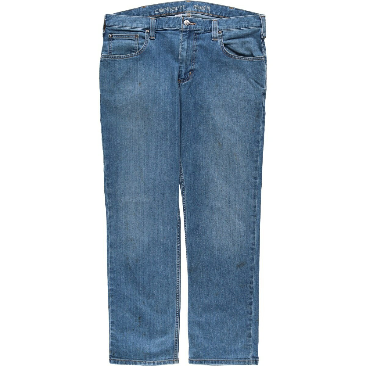 商品詳細 ブランド・Carhartt・カーハート・ 特徴・ジッパーフライ・ モデル/形状・RELAXED FIT・ストレートデニムパンツ・ 素材・コットン:85%・ポリエステル:14%・スパンデックス:1%・ 色・ブルー系 青色・ 柄・ロゴ...