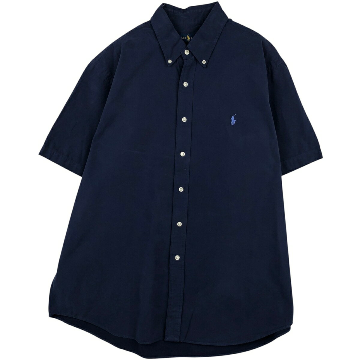 商品詳細 ブランド・Ralph Lauren・ラルフローレン・ 特徴・半袖・ボタンダウン・ モデル/形状・半袖 ボタンダウンシャツ・ 素材・コットン:100%・ 色・ネイビー系 紺色・ 柄・無地・ワンポイント・ 生産国・フィリピン製・ 年代...