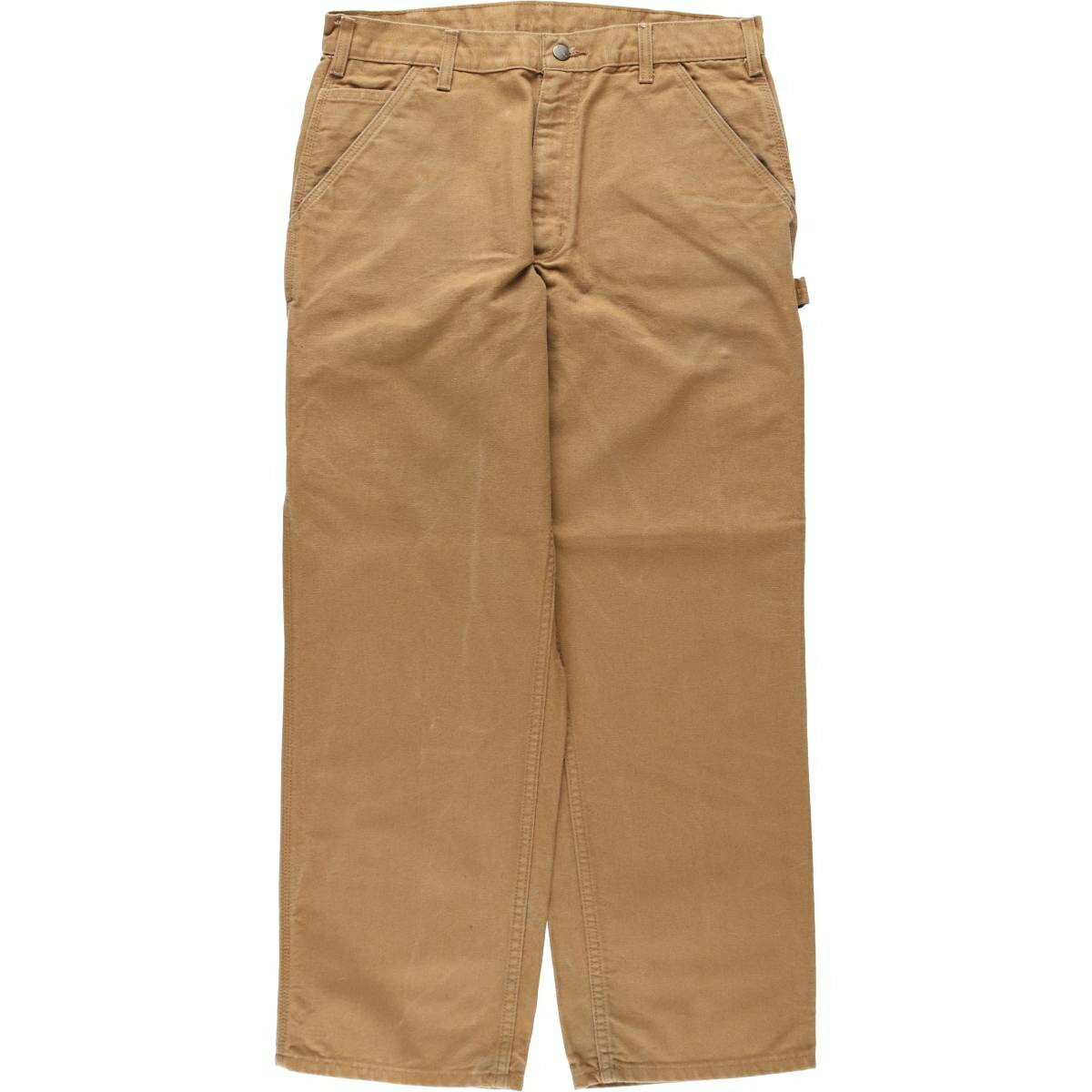 商品詳細 ブランド・Carhartt・カーハート・ 特徴・ジッパーフライ・ハンマーループ・ワイドパンツ・スパナポケット・ モデル/形状・ダックペインターパンツ・ 素材・コットン:100%・ 色・ブラウン系 茶色・ 柄・無地・ロゴパッチ・ 生...