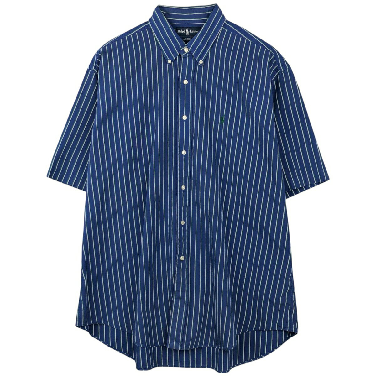商品詳細 ブランド・Ralph Lauren・ラルフローレン・ 特徴・ボタンダウン・半袖・ モデル/形状・BLAIRE・長袖 ボタンダウンストライプシャツ・ 素材・コットン:100%・ 色・ブルー系 青色・ホワイト系 白色・グリーン系 緑色...