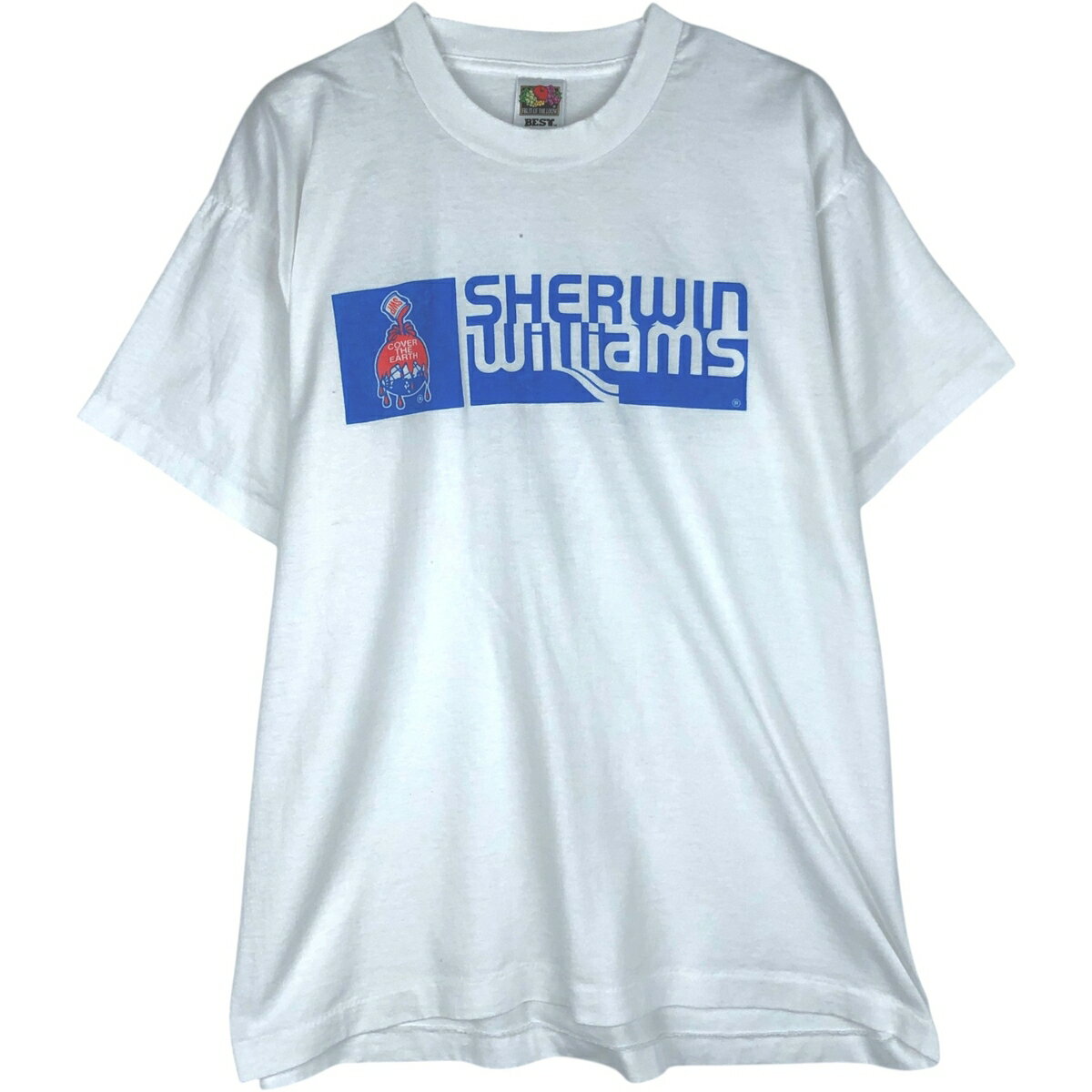 商品詳細 ブランド・FRUIT OF THE LOOM・フルーツオブザルーム・ 特徴・クルーネック(丸首)・半袖・Sherwin-Williams シャーウィン ウィリアムズ・シングルステッチ・ モデル/形状・BEST ・アドバタイジングT...