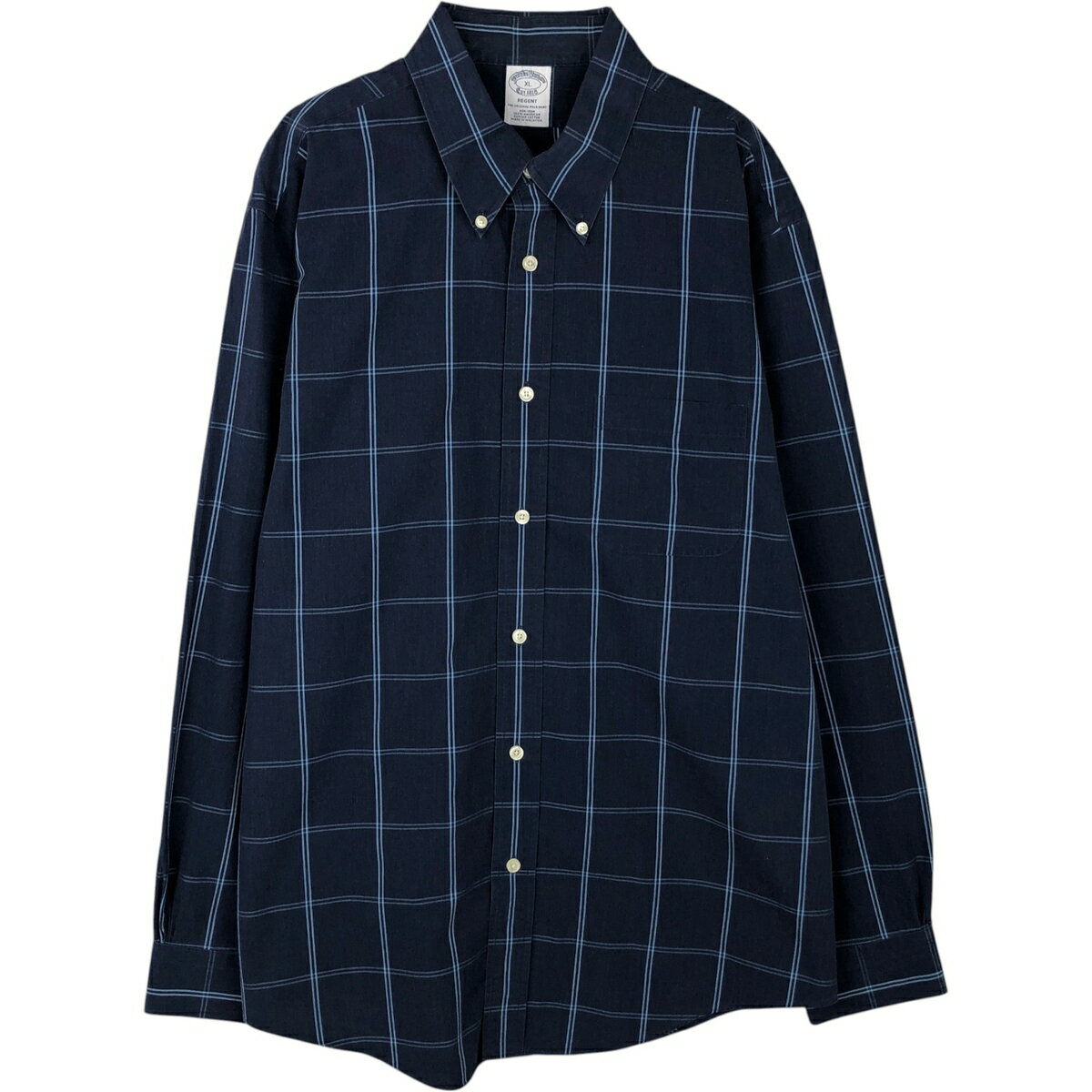商品詳細 ブランド・Brooks Brothers・ブルックスブラザーズ・ 特徴・薄手・長袖・ボタンダウン・ モデル/形状・Est.1818 REGENT・長袖 ボタンダウンチェックシャツ・ 素材・スーピマコットン:100%・ 色・ネイビー...