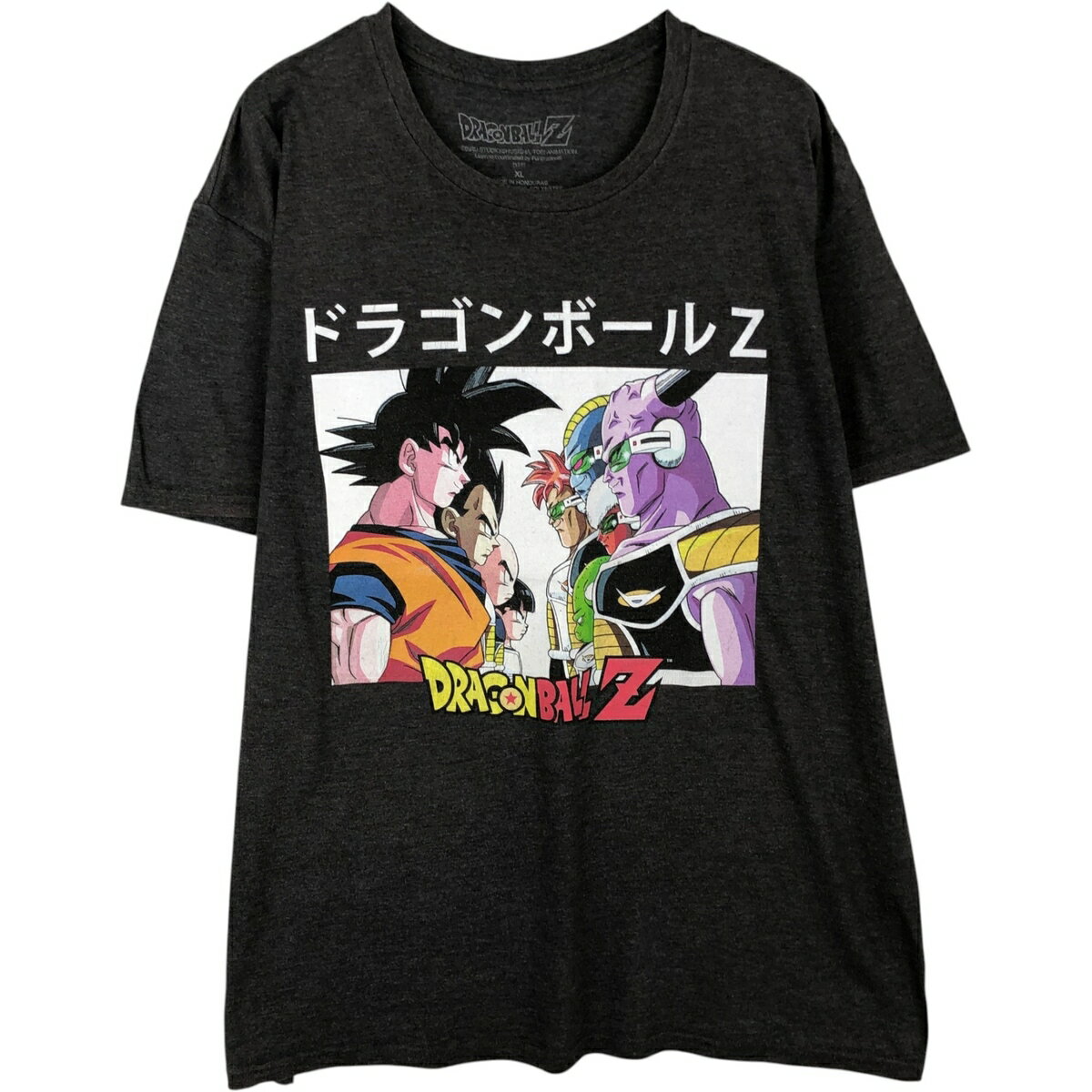 商品詳細 ブランド・UNKNOWN・ 特徴・クルーネック(丸首)・半袖・ モデル/形状・DRAGONBALL Z ドラゴンボールZ・アニメ キャラクタープリントTシャツ・ 素材・コットン:50%・ポリエステル:50%・ 色・ブラック系 黒色...