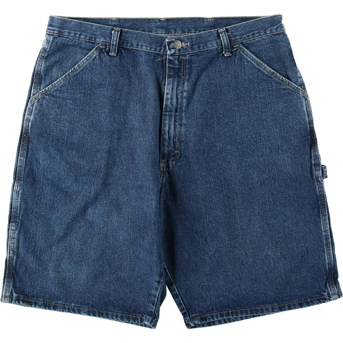 商品詳細 ブランド・Wrangler・ラングラー・ 特徴・ジッパーフライ・ モデル/形状・デニムショーツ ショートパンツ・ 素材・コットン:100%・ 色・ブルー系 青色・ 柄・無地・ 生産国・メキシコ製・ 年代 サイズ・メンズw36・表記...