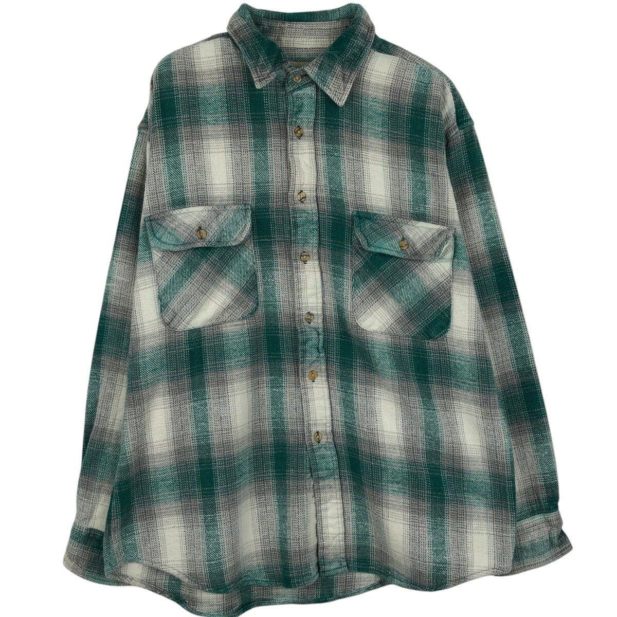 商品詳細 ブランド・NORTHWEST TERRITORY・ 特徴・厚手・レギュラーカラー・長袖・襟芯入り・ モデル/形状・長袖 フランネルチェックシャツ・ 素材・コットン:100%・ 色・グリーン系 緑色・グレー系 灰色・ベージュ系・ 柄...