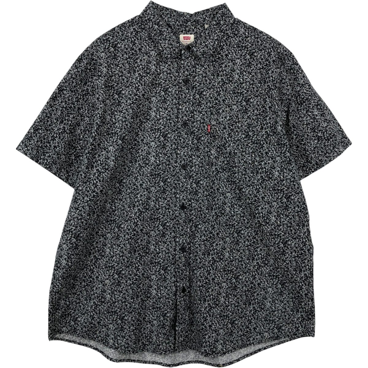 商品詳細 ブランド・Levi's・リーバイス・ 特徴・半袖・レギュラーカラー・ モデル/形状・STANDARD・半袖 コットンシャツ・ 素材・コットン:100%・ 色・ブラック系 黒色・ホワイト系 白色・ 柄・総柄・ 生産国・インド製・ 年...