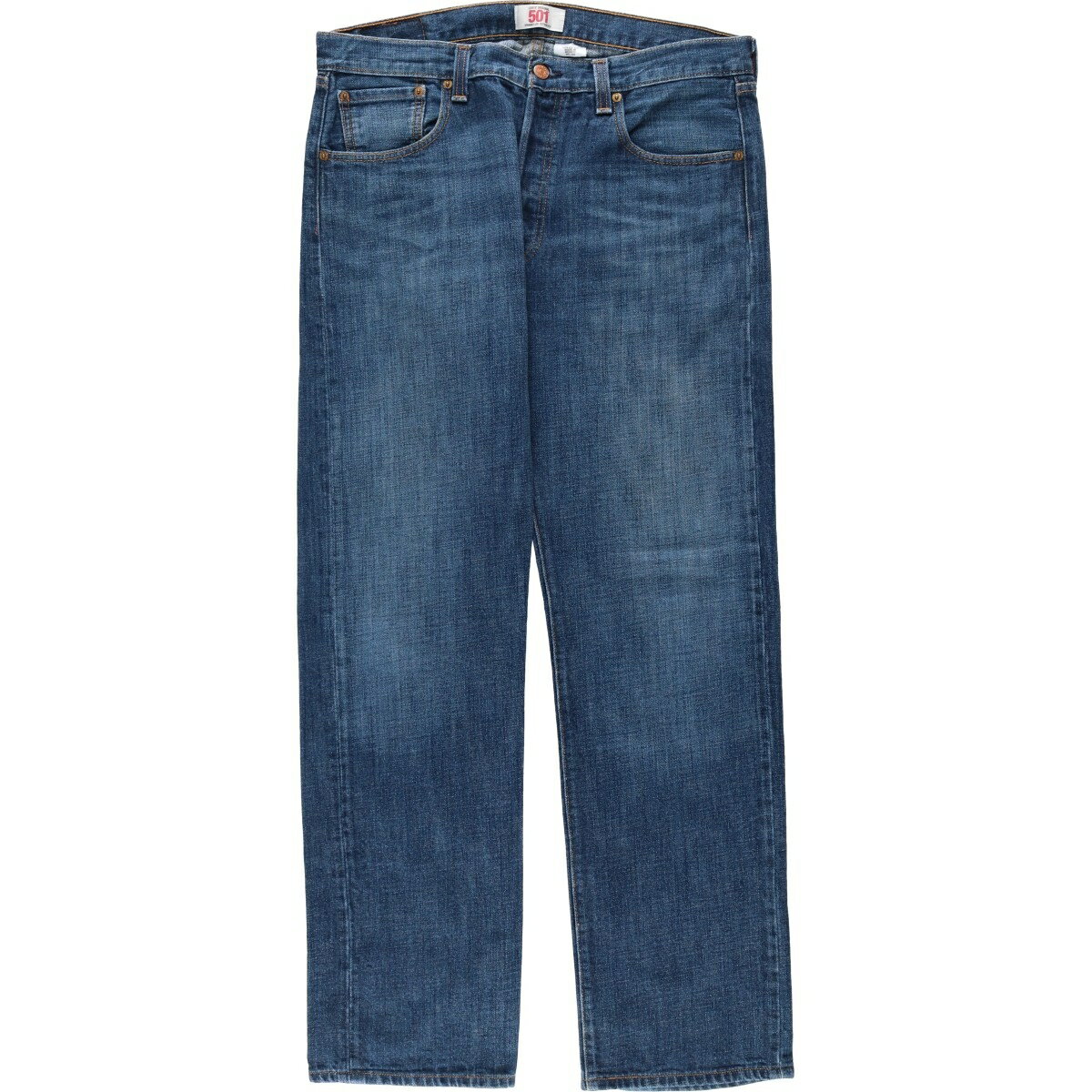 商品詳細 ブランド・Levi's・リーバイス・ 特徴・ボタンフライ・ モデル/形状・501 STRAIGHT LEG BUTTON-FLY・ストレートデニムパンツ・ 素材・コットン:100%・ 色・ブルー系 青色・ 柄・無地・ 生産国・メキ...
