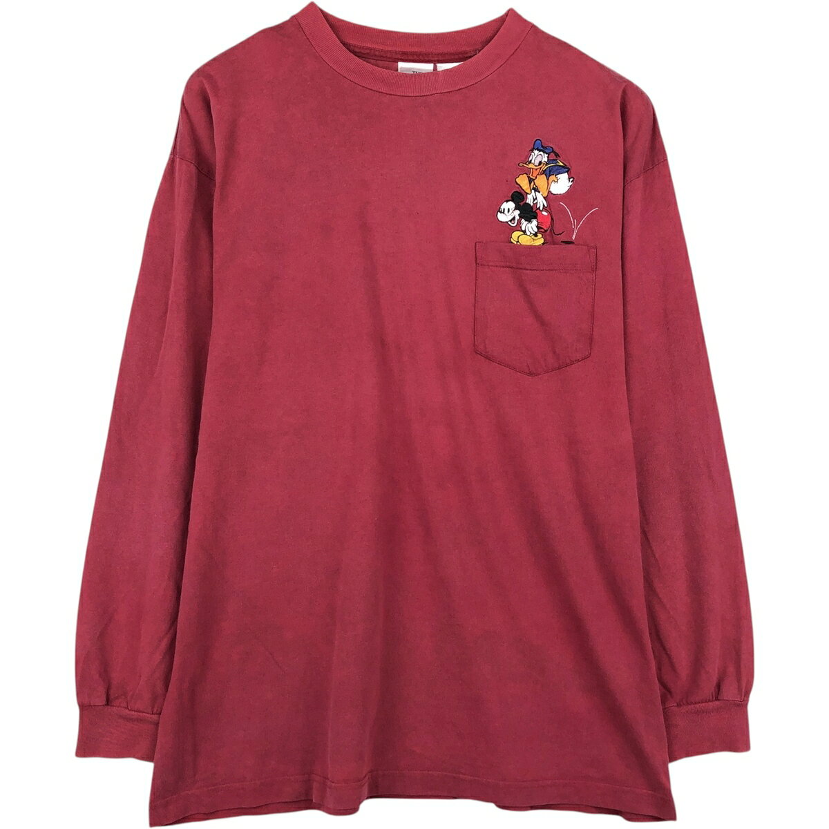 商品詳細 ブランド・UNKNOWN・ 特徴・クルーネック(丸首)・長袖・フェード・ モデル/形状・MICKEY MOUSE & DONALD DUCKミッキーマウス& ドナルドダック・ロングTシャツ ロンT・ 素材・コットン:100%・ 色...