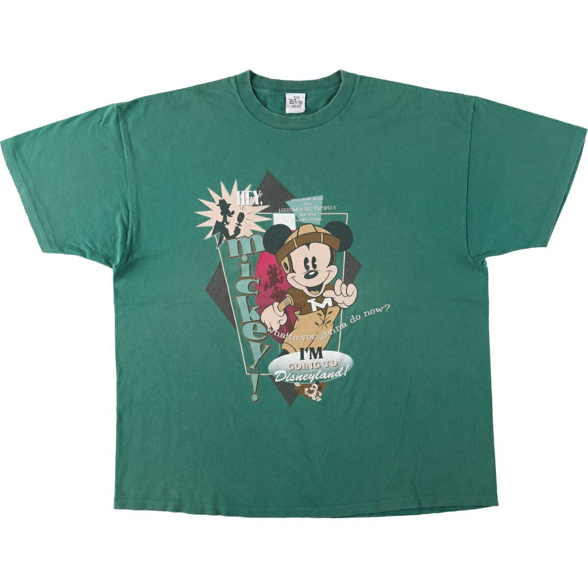 商品詳細 ブランド・The Disney STORE・ 特徴・クルーネック(丸首)・半袖・ヴィンテージ・フェード・ モデル/形状・MICKEY MOUSE ミッキーマウス・キャラクタープリントTシャツ・ 素材・コットン:100%・ 色・グリ...