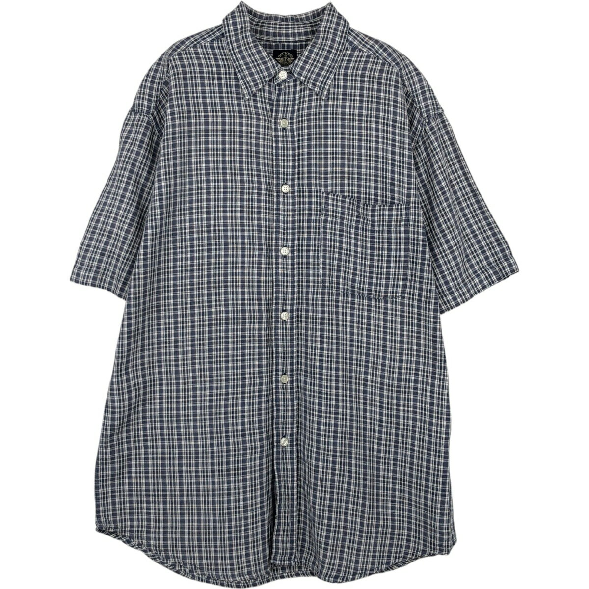 商品詳細 ブランド・DOCKERS・ドッカーズ・ 特徴・レギュラーカラー・半袖・ モデル/形状・半袖 リネンシャツ・ 素材・リネン:55%・コットン:45%・ 色・ブルー系 青色・ホワイト系 白色・ネイビー系 紺色・ 柄・チェック柄・ 生産...