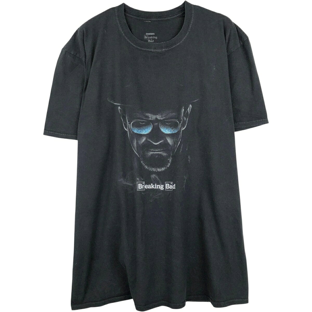 商品詳細 ブランド・UNKNOWN・ 特徴・クルーネック(丸首)・半袖・ モデル/形状・BREAKING BAD ブレイキングバッド・映画 ムービーTシャツ・ 素材・コットン:100%・ 色・ブラック系 黒色・ 柄・プリント・ 生産国・不明...