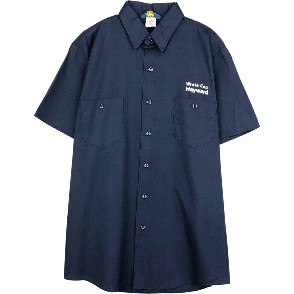 商品詳細 ブランド・Osh kosh・オシュコシュ・ 特徴・レギュラーカラー・半袖・襟芯入り・ヴィンテージ・ モデル/形状・半袖 ワークシャツ・ 素材・コットン:35%・ポリエステル:65%・ 色・ネイビー系 紺色・ 柄・プリント・ 生産国...
