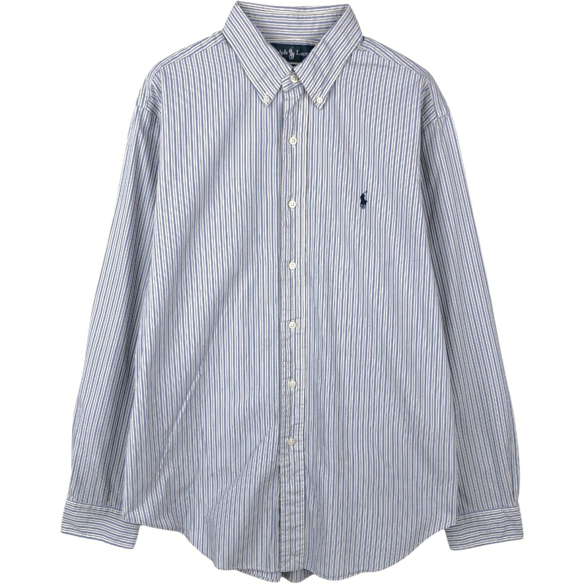 商品詳細 ブランド・Ralph Lauren・ラルフローレン・ 特徴・薄手・長袖・ボタンダウン・ モデル/形状・CLASSIC FIT クラシックフィット・長袖 ボタンダウンストライプシャツ・ 素材・コットン:100%・ 色・ブルー系 青色...