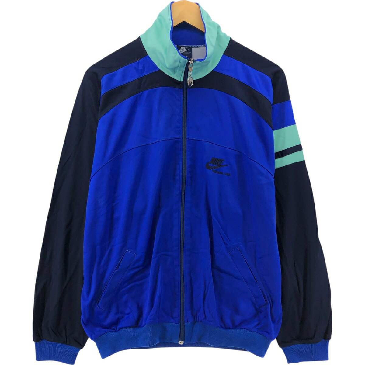 商品詳細 ブランド・adidas・アディダス・ 特徴・フルジップ・長袖・ヴィンテージ・紺タグ・ モデル/形状・OREGON USA・ジャージ トラックジャケット・ 素材・コットン:68%・ポリエステル:32%・ 色・ブルー系 青色・ブラック...