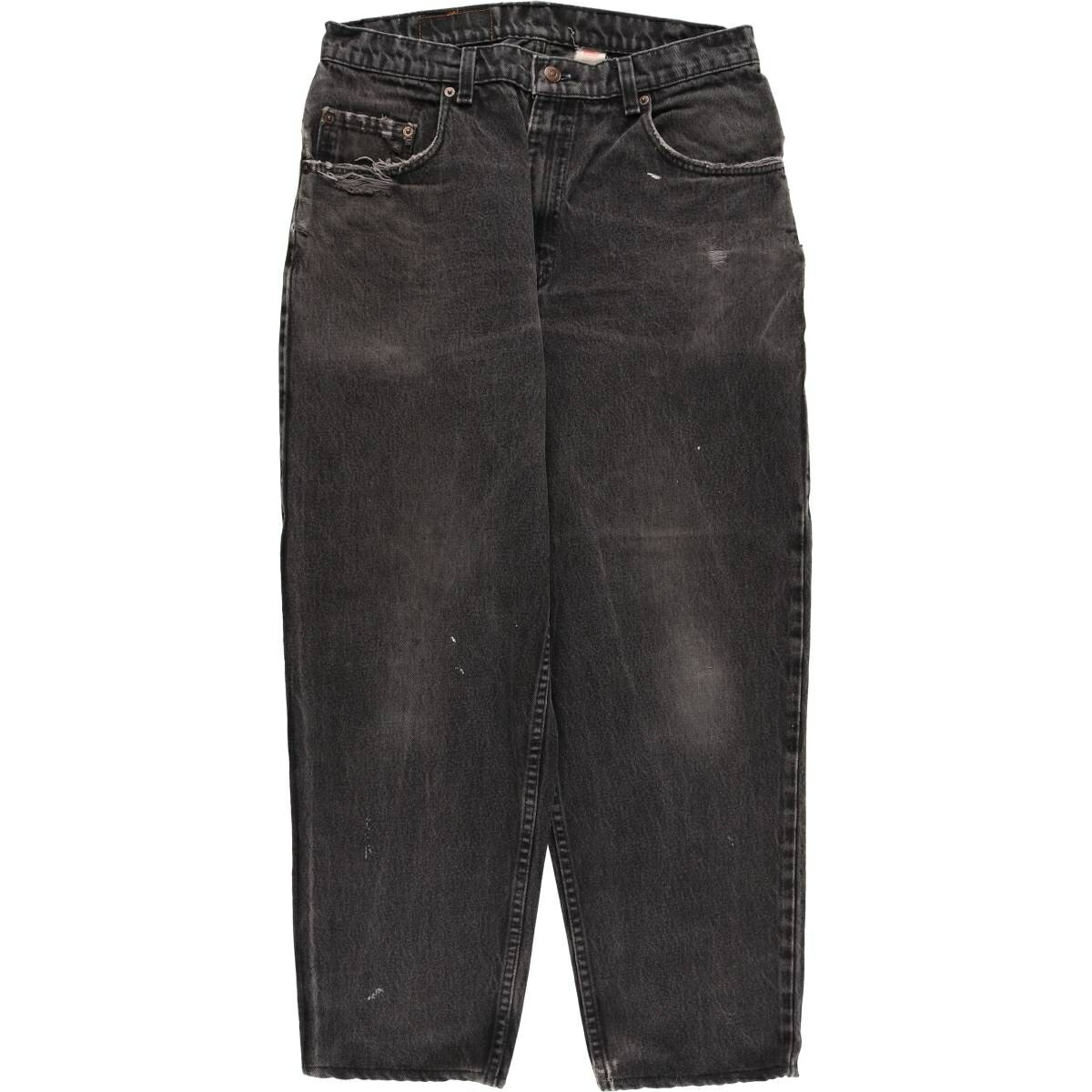 商品詳細 ブランド・Levi's・リーバイス・ 特徴・ジッパーフライ・ヴィンテージ・ワイドパンツ・雰囲気系ボロ・ モデル/形状・0560-0260 LOOSE FIT TAPERED LEG・ブラックデニム テーパードデニムパンツ・ 素材・...