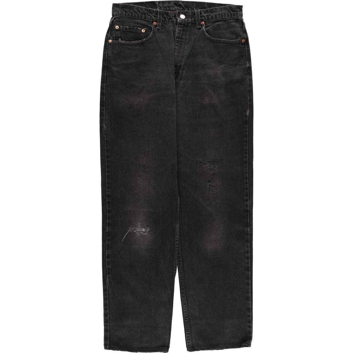 商品詳細 ブランド・Levi's・リーバイス・ 特徴・ジッパーフライ・ヴィンテージ・ モデル/形状・00550-0260 RELAXED FIT・ブラックデニム テーパードデニムパンツ・ 素材・コットン:100%・ 色・ブラック系 黒色・ ...