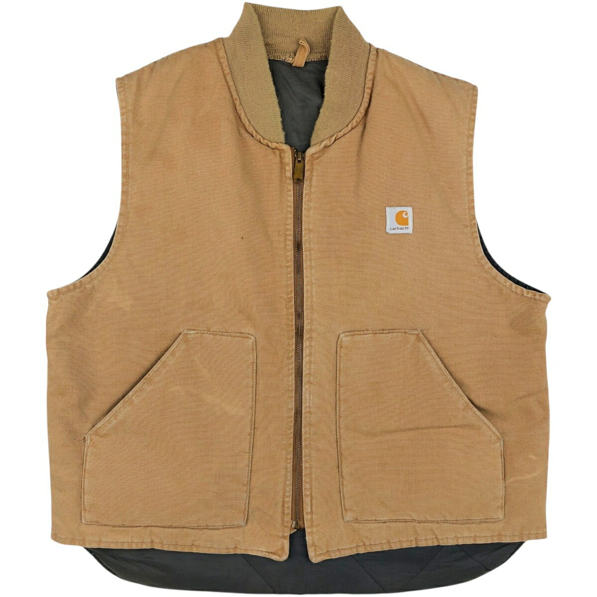 商品詳細 ブランド・Carhartt・カーハート・ 特徴・厚手・フルジップ・キルティングライナー・中綿入り・フェード・ モデル/形状・クラシックベスト・ダックベスト・ 素材・不明・ 色・ブラウン系 茶色・ 柄・無地・ロゴパッチ・ 生産国・不...