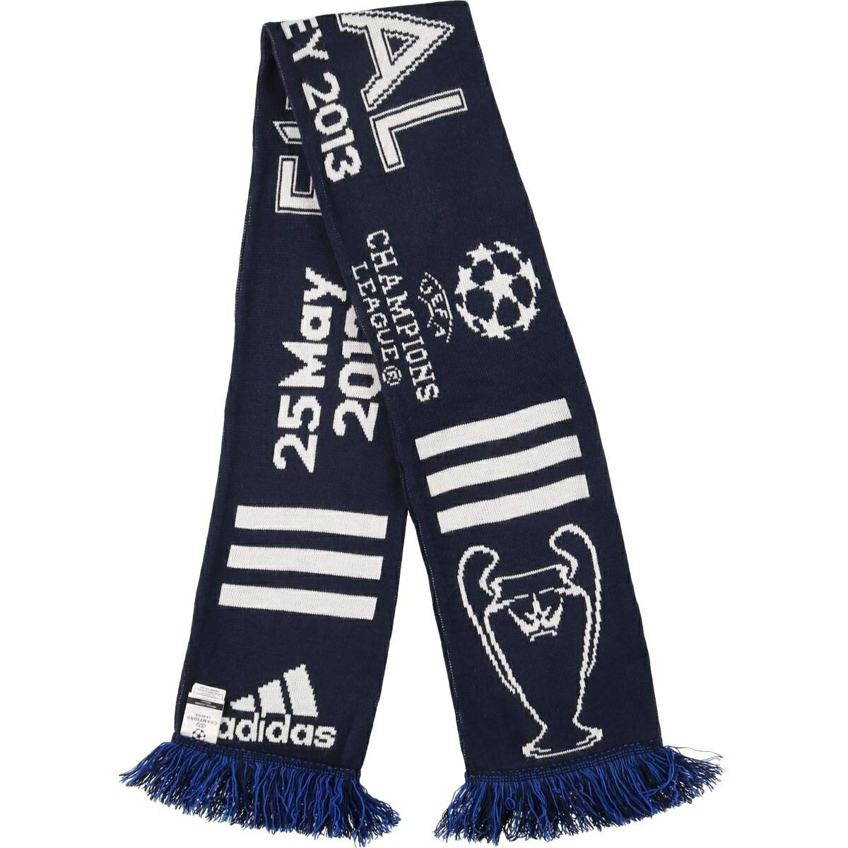 商品詳細 ブランド・adidas・アディダス・ 特徴・サッカー・ モデル/形状・CHAMPIONS LEAGUE チャンピオンズリーグ・アクリルマフラー・ 素材・アクリル:100%・ 色・ネイビー系 紺色・ 柄・ロゴ・ 生産国・英国製・ 年...