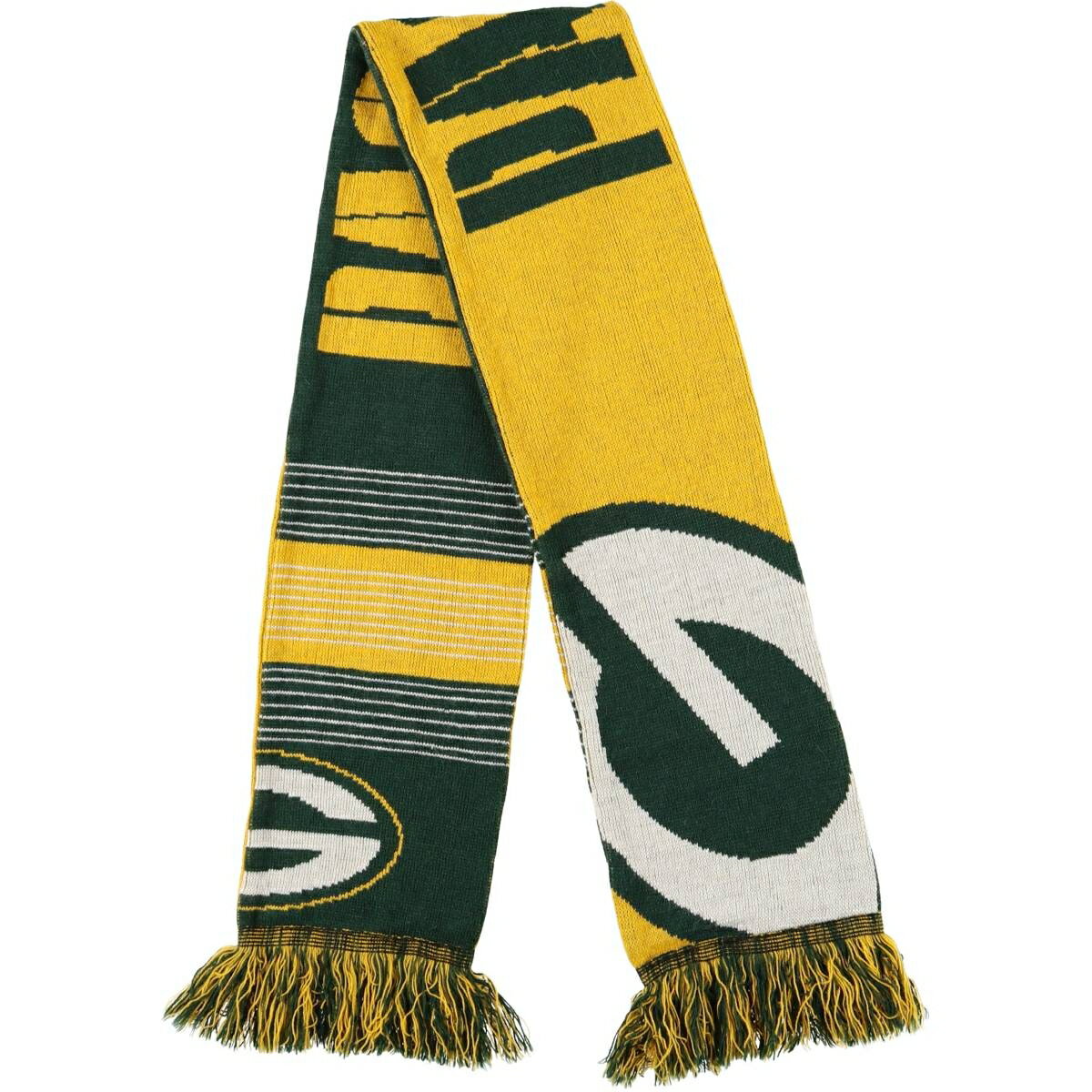 商品詳細 ブランド・UNKNOWN・ 特徴 モデル/形状・NFL GREEN BAY PACKERS グリーンベイパッカーズ・マフラー・ 素材・不明・ 色・グリーン系 濃緑・イエロー系 黄色・ 柄・ロゴ・ 生産国・不明・ 年代 サイズ・-・...