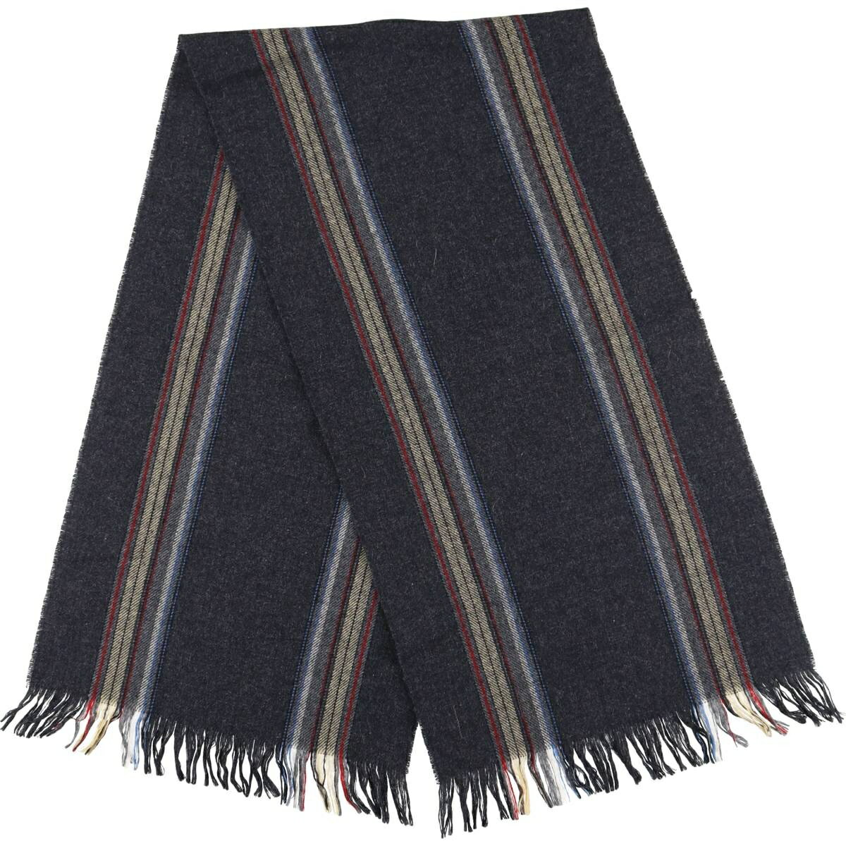 商品詳細 ブランド・PENDLETON・ペンドルトン・ 特徴・ヴィンテージ・ モデル/形状・ウールマフラー・ 素材・ウール:100%・ 色・グレー系 灰色・マルチカラー・ 柄・ボーダー柄・ 生産国・USA製・ 年代・60年代・ サイズ・表記...