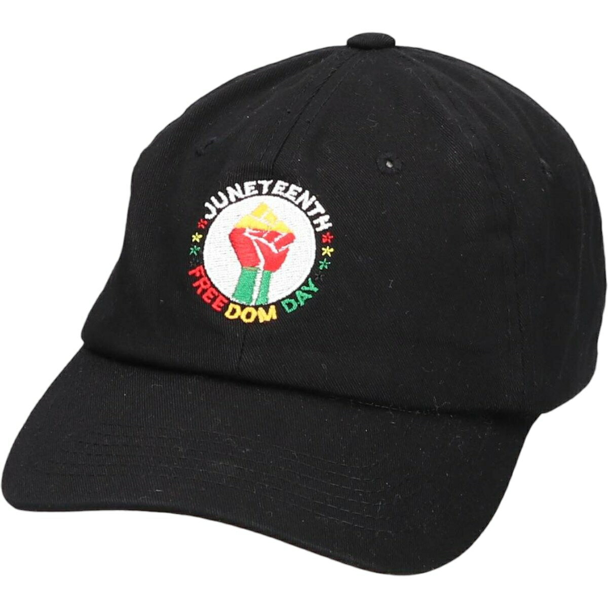 商品詳細 ブランド・TOP LEVEL・ 特徴・アジャスター調節可能・ モデル/形状・JUNE TEENTH・ベースボールキャップ 6パネルキャップ・ 素材・コットン:100%・ 色・ブラック系 黒色・ 柄・刺繍・ 生産国・ベトナム製・ 年...